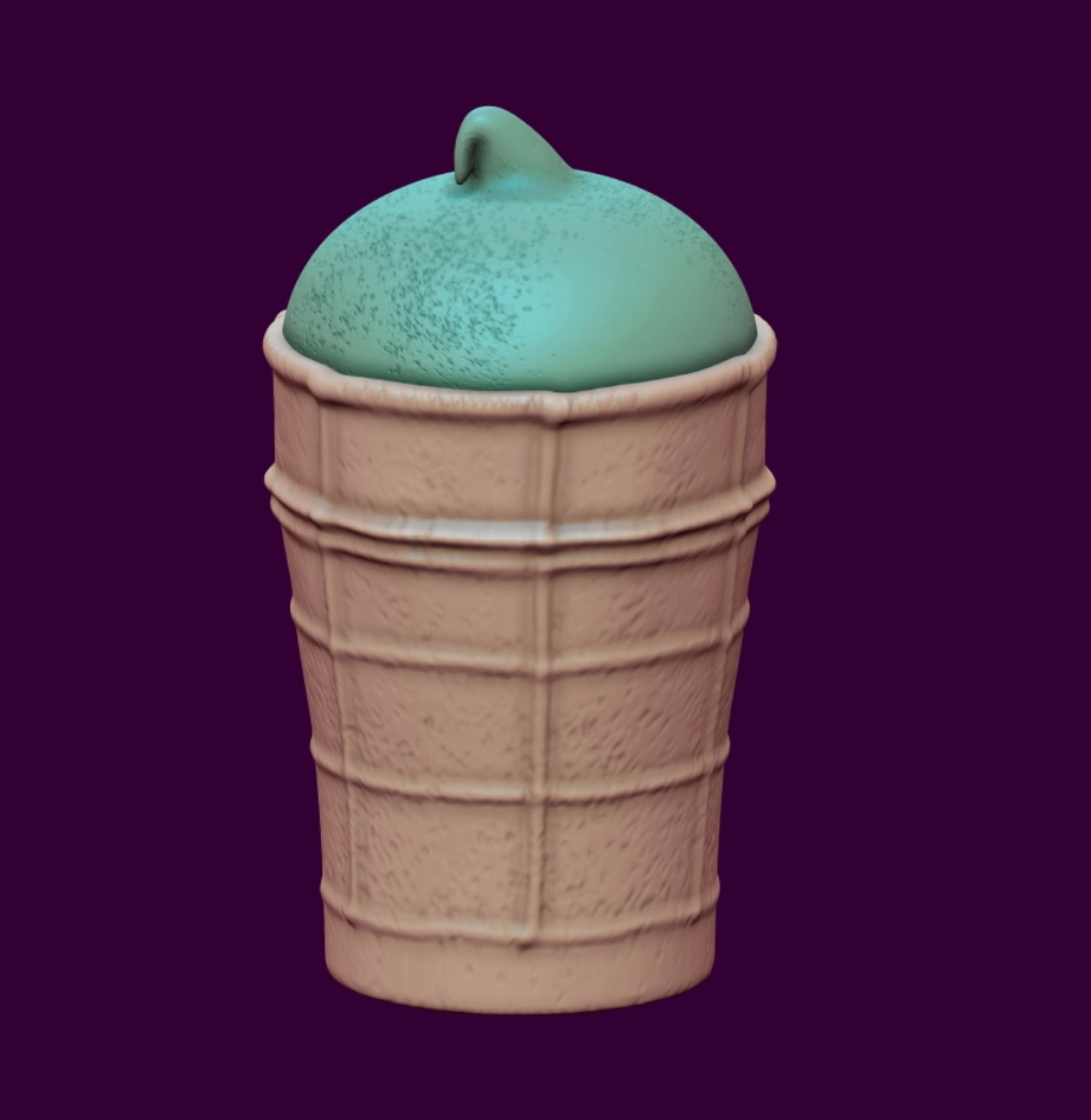 Free STL file Ice cream 🧊 ・3D printable model to download・Cults
