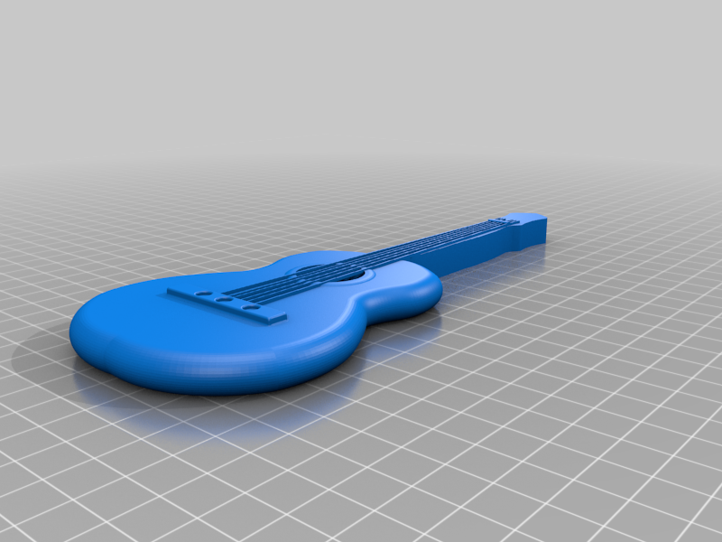 Free STL file Guitar 🎸・3D print model to download・Cults