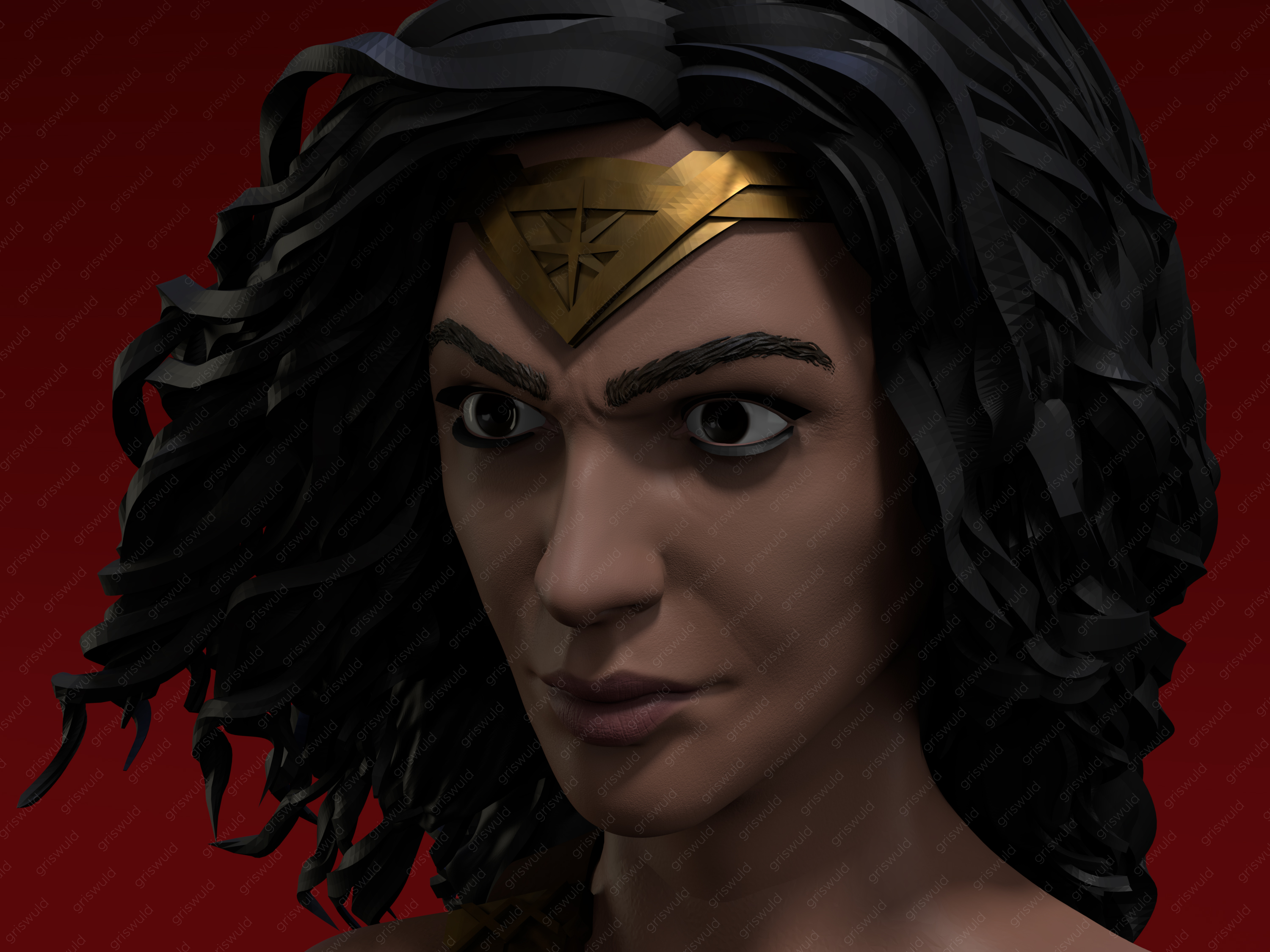 👩 Wonder Woman Justice League・ 3D File for ・Cults