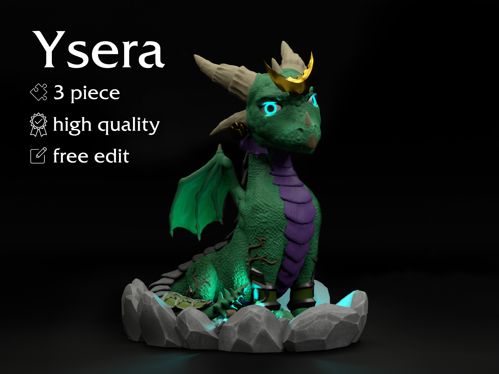 3D file baby Ysera world of warcraft upgrade 10pc 3D print model 👶 ・3D ...