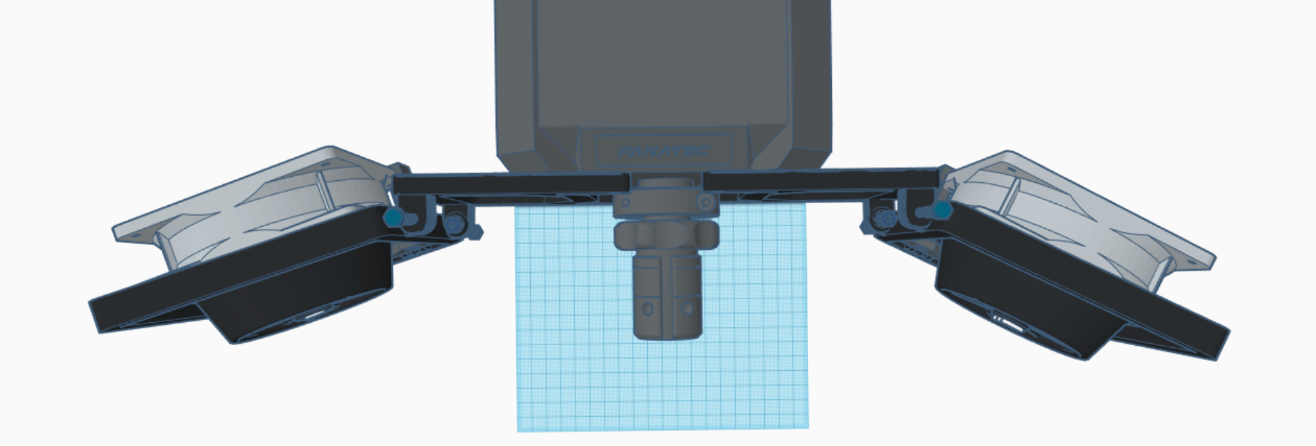 STL-Datei Fanatec DD1/2 und CSW Wind Sim Print Kit (Radstandsmontage ...