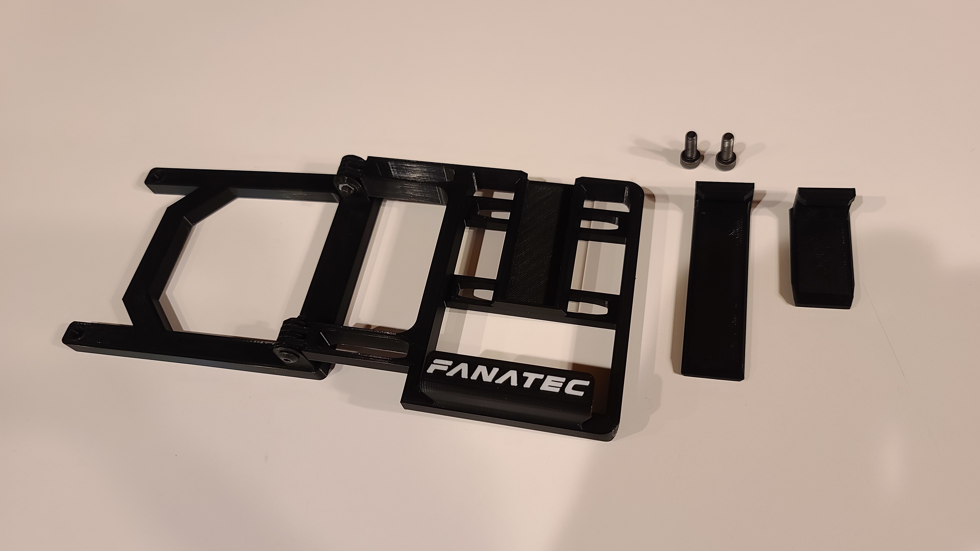 STL file Fanatec Side Tablet Mount (Adjustable/Universal) DD,CSW,CSL ...