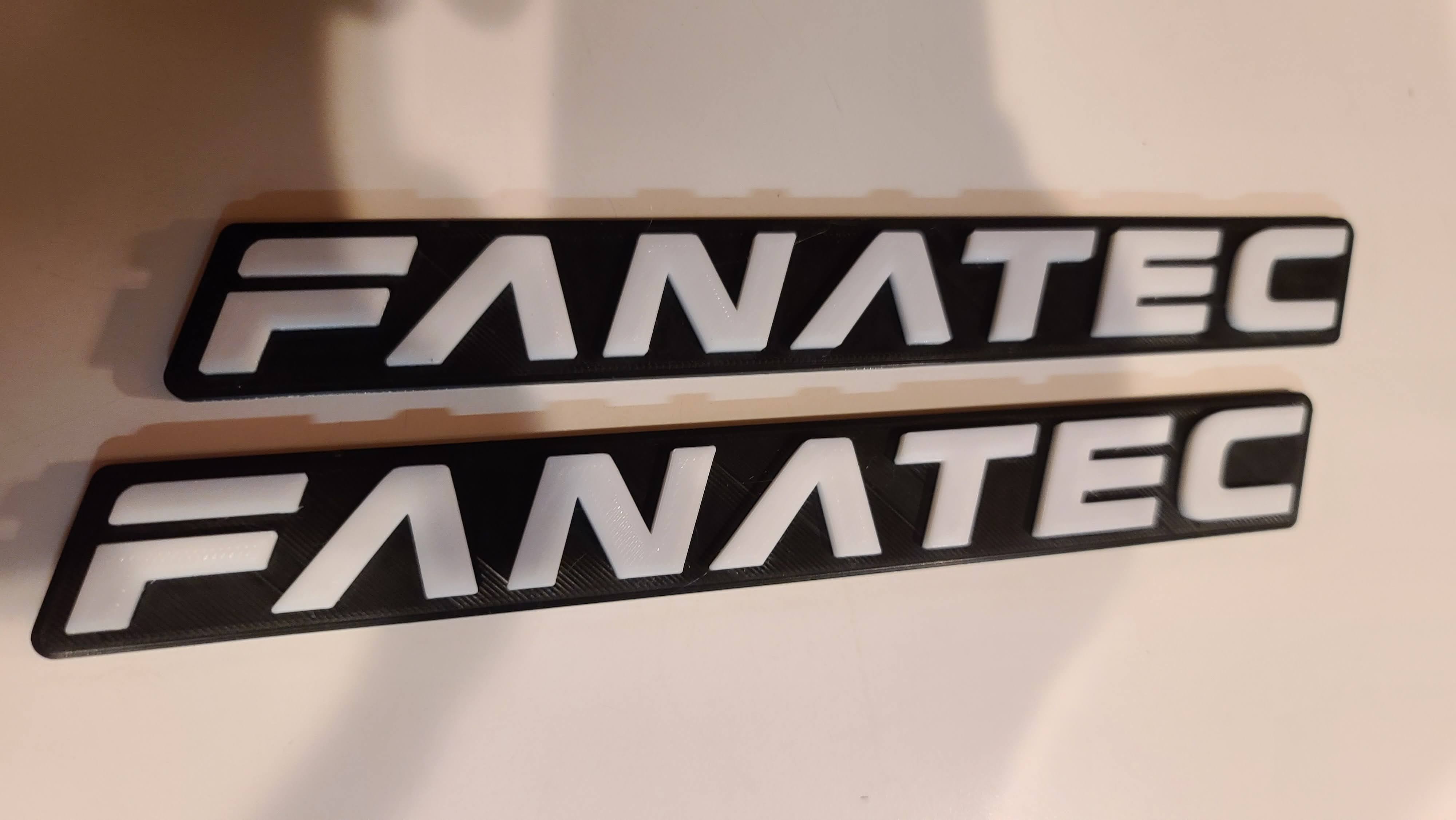 Файл STL Fanatec 3D stick on Logo 🚩 ・Дизайн для загрузки и 3D-печати・Cults