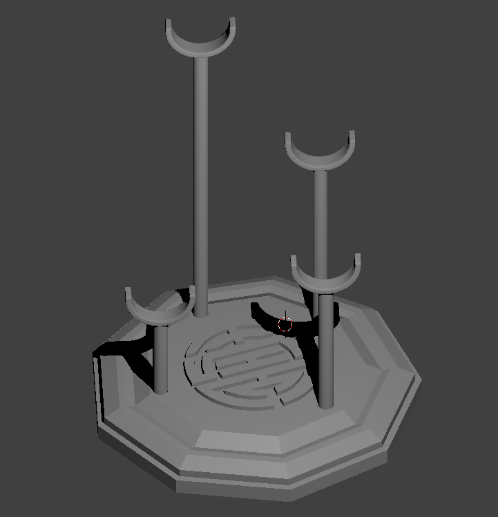 🐉 articulated dragon display stand・ 3D File for ・Cults