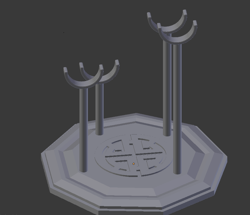 3D file articulated dragon display stand 🐉 ・3D printer design to ...