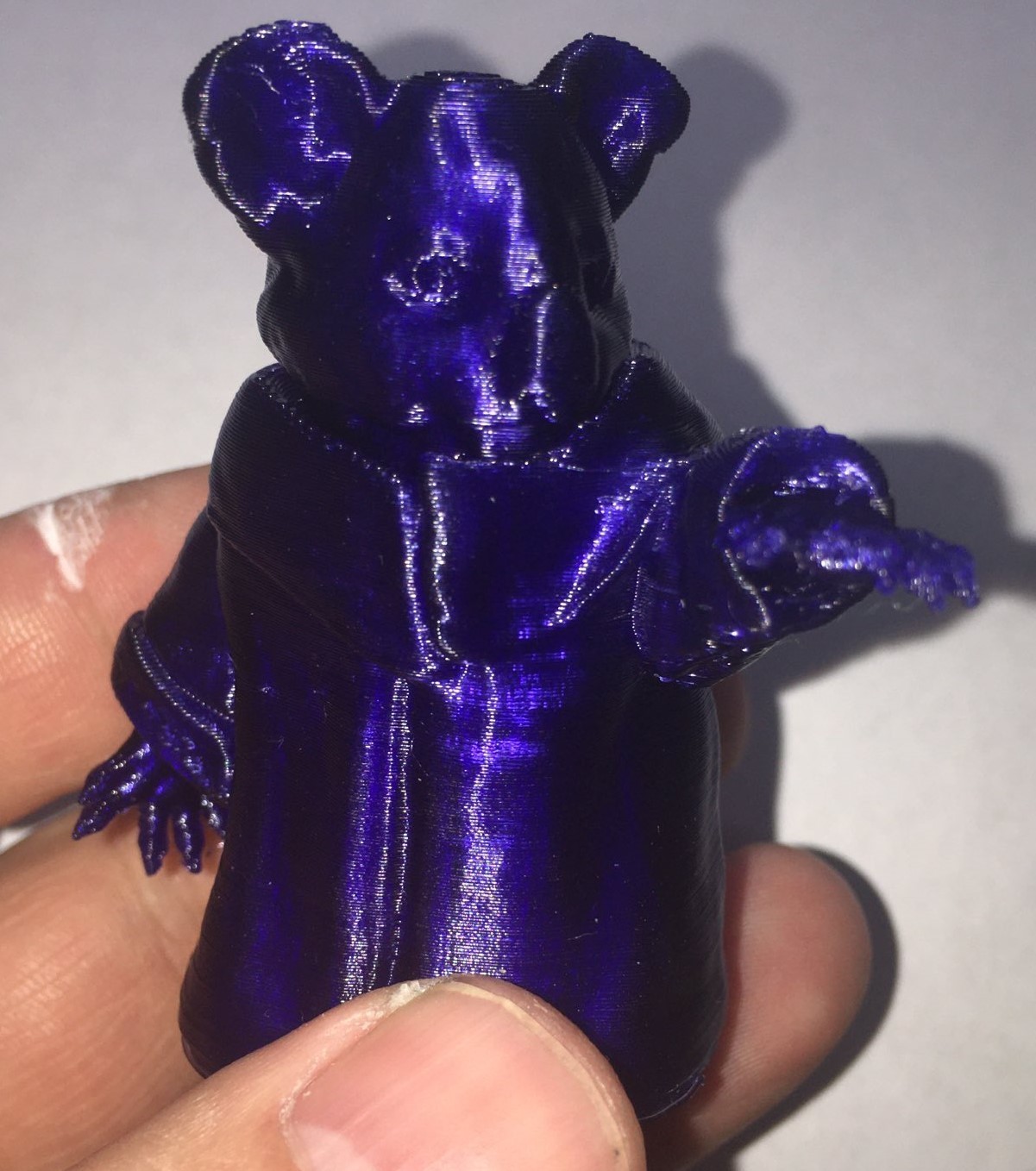 Impressão 3D para Baby Koda (modelo #1440 Makers) fijación a mano ...