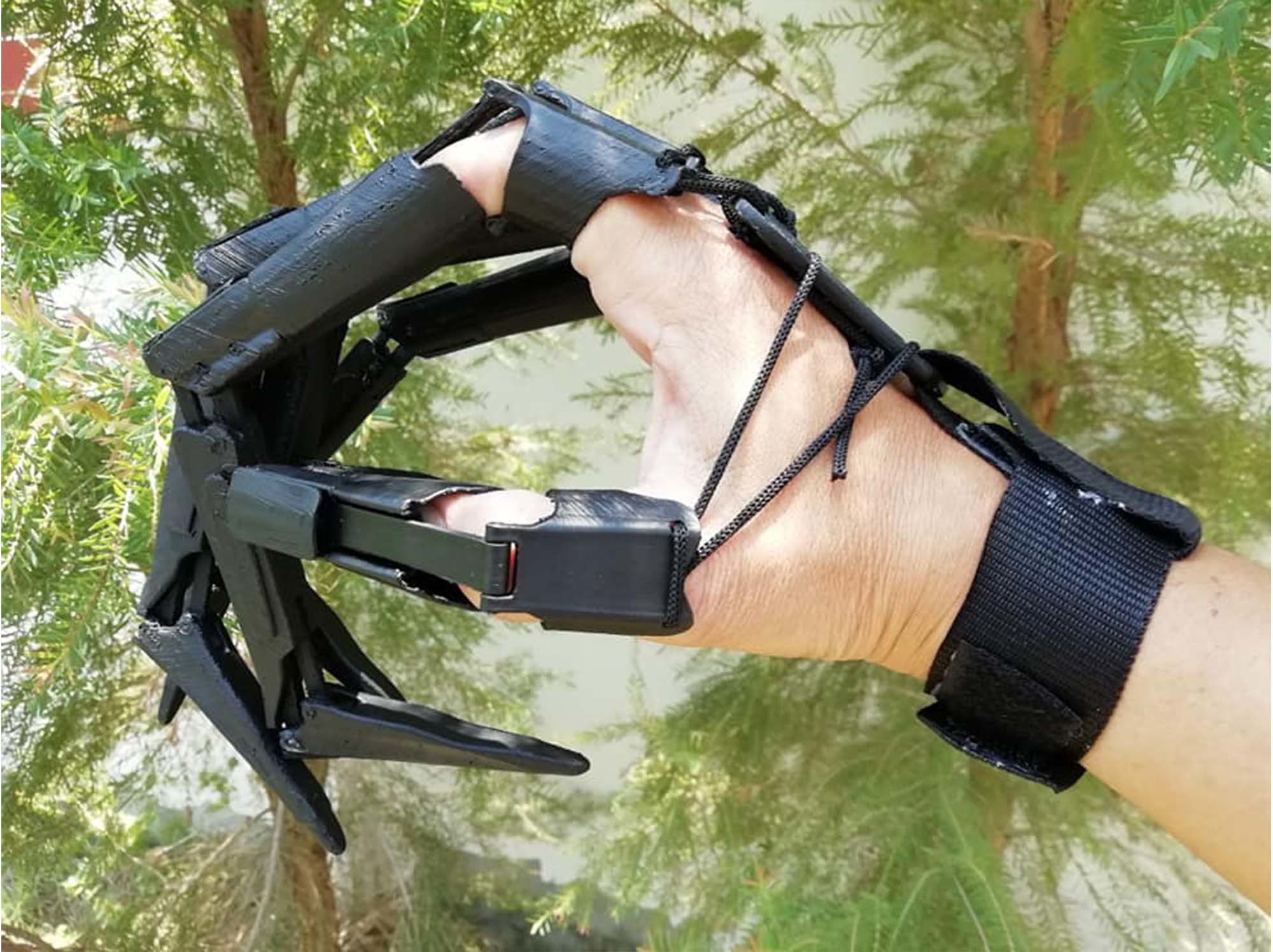 🦴 ARTICULATED BONE FINGERS HALLOWEEN COSPLAY ALL FINGERS FULL HAND・Free ...