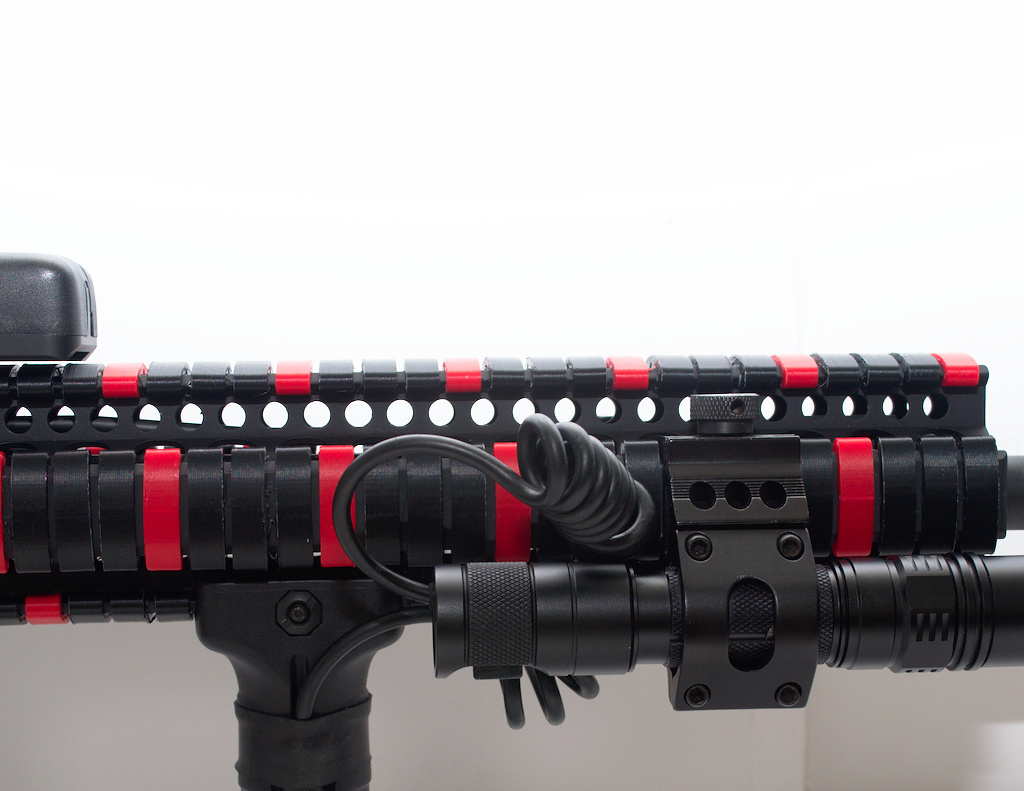 🔫 Snap Fit Picatinny Rail Covers・Free STL File for ・Cults