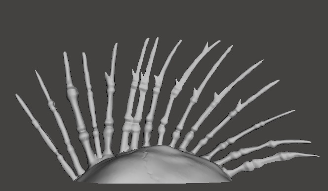 Fichier STL Crâne Mohawk 👾 (OBJ)・Design pour imprimante 3D à ...