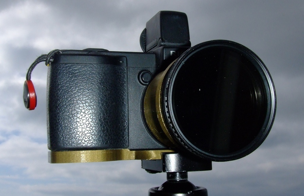 📷 Ricoh GX200 52mm Filter Adaptor・Free 3D File for ・Cults