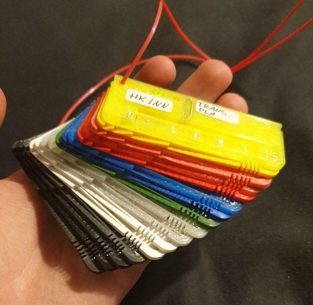 Free STL file Customizable Filament Sample 🪢 ・3D print design to ...