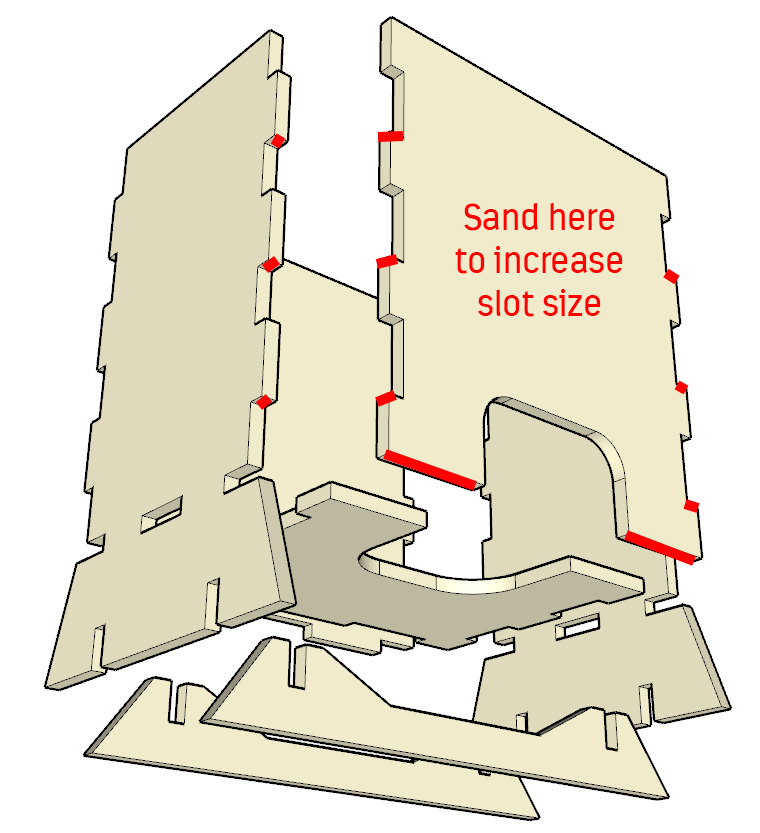 🃏 Card Dispenser (for sleeved/laminated 90x60mm cards)・Free STL File ...