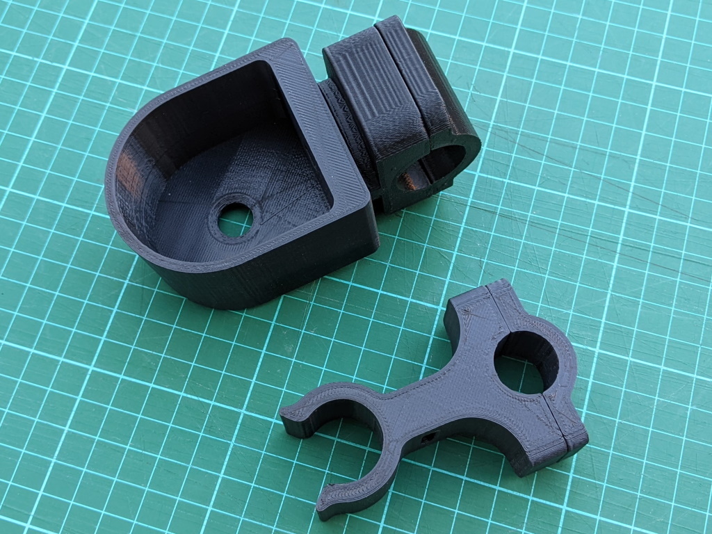 🩼 Stick Holder for 3-Wheel Rollator (and others)・Free STL File for ・Cults