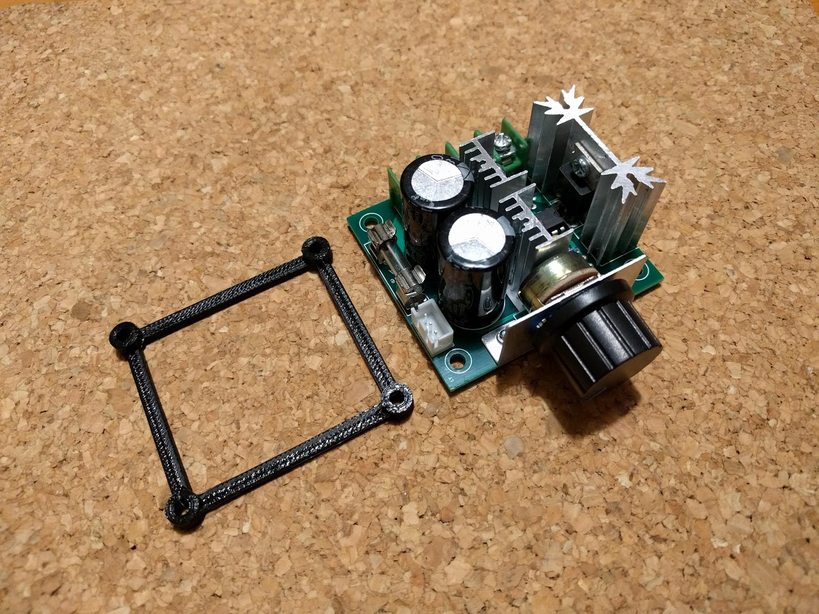 Free STL file Motor Speed Control Module PCB Spacer 50x45mm 🎛️ ・Object ...