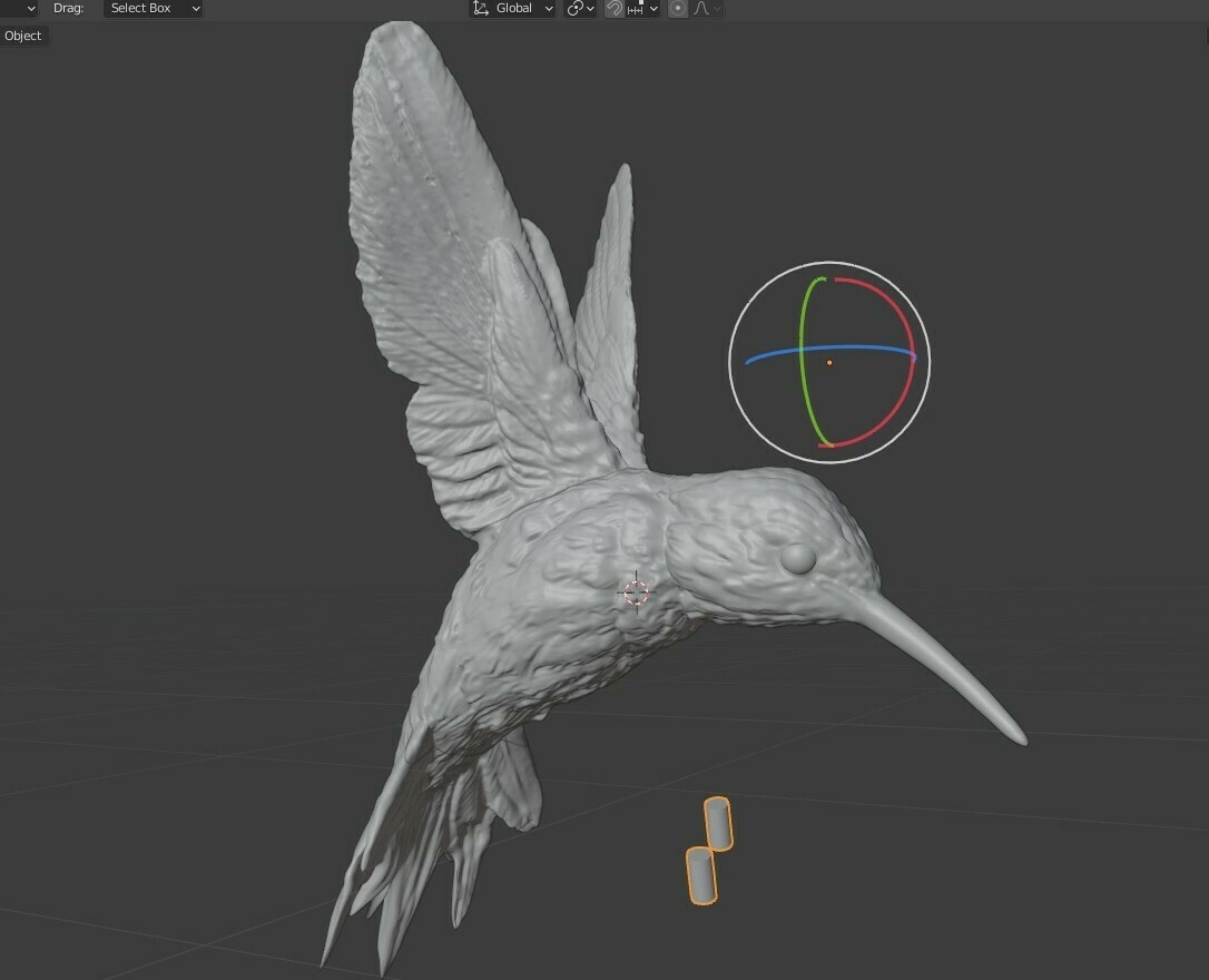 STL file hummingbird 🐦 ・3D printable model to download・Cults