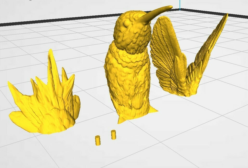 STL file hummingbird 🐦 ・3D printable model to download・Cults