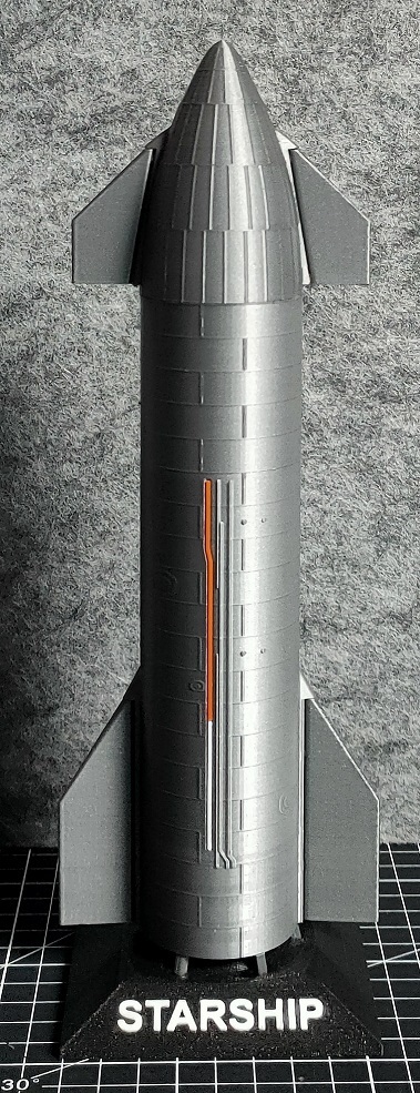 Free STL file Starship (SN9) 1:200 Scale (Multi parts) 🚀 ・3D printing ...