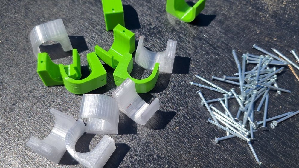 Free 3D file PVC clip 19mm for solar heater ☀️ ・3D printing design to ...