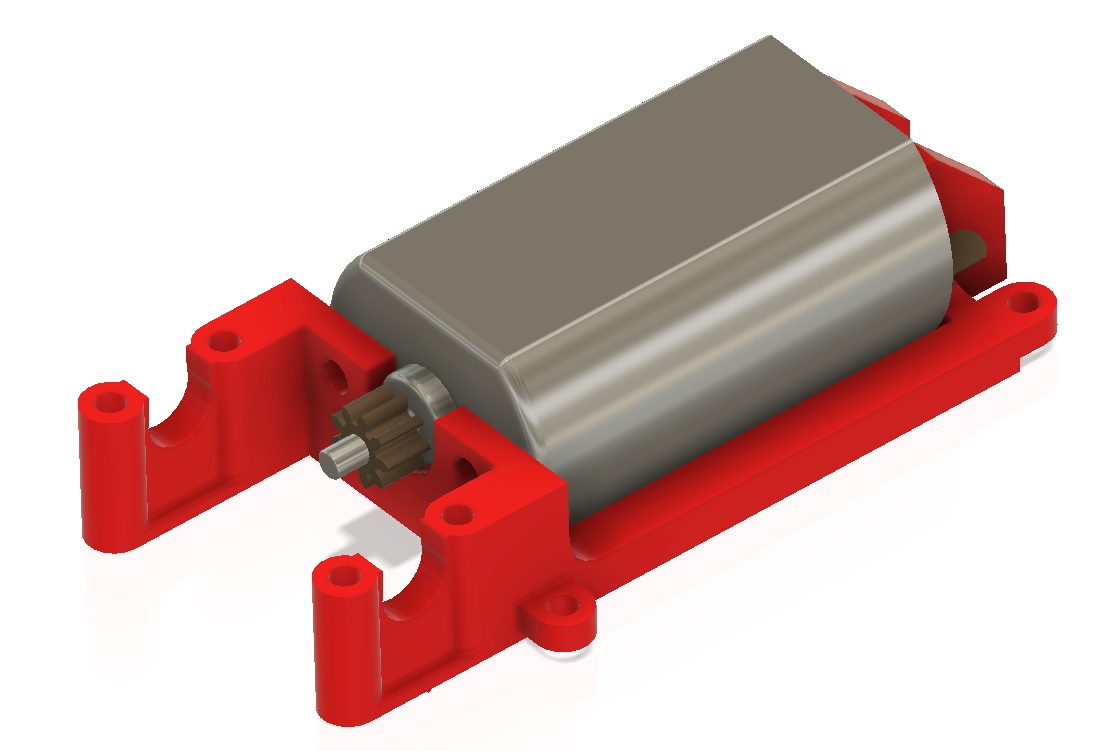 STL file motor-axle motor support long box 📦・3D printable design to ...