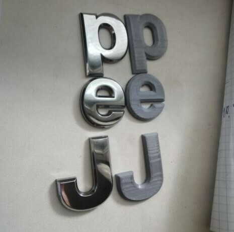 Free 3D file Letters "Jeep" ⚙️・3D print object to download・Cults