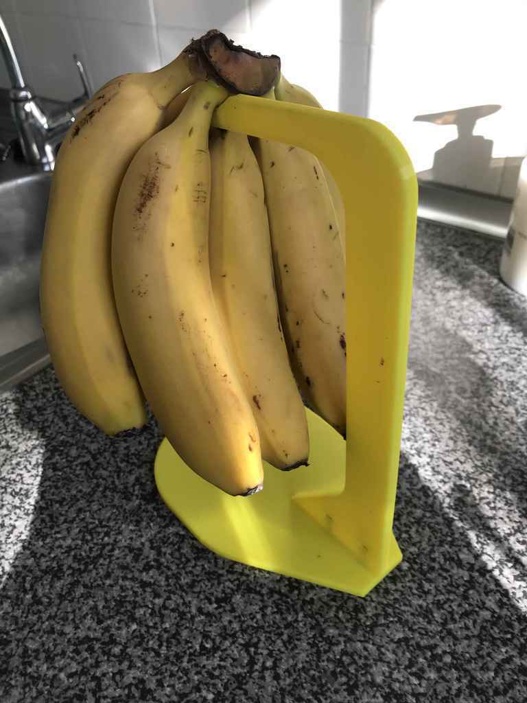 STL file Banana Stand Reinforced 🍌・Model to download and 3D print・Cults
