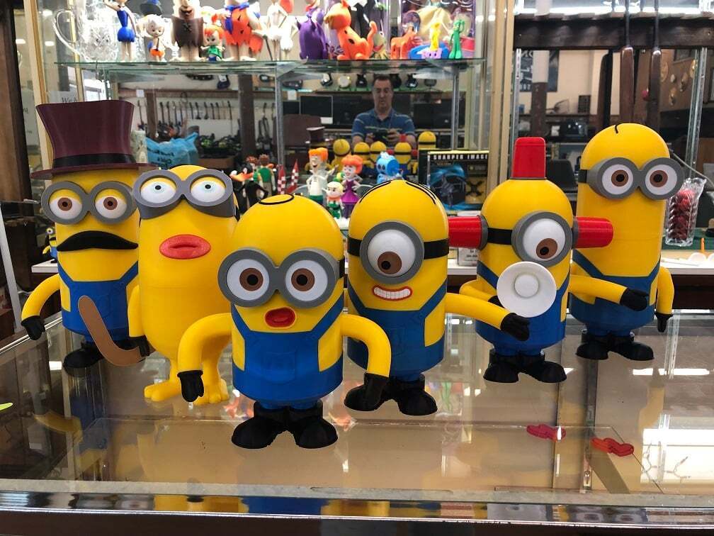 3D printable Minion Carl (Bee Doo)・Cults