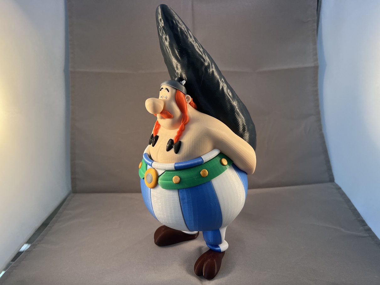 3D printed Obelix • made with Anet A8 & Tronxy X6D・Cults