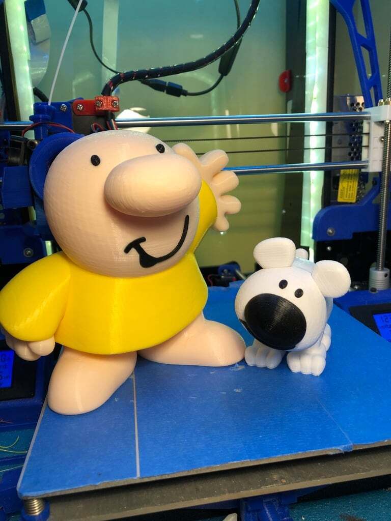 🐕 Ziggy and Fuzz・3D Print・Cults