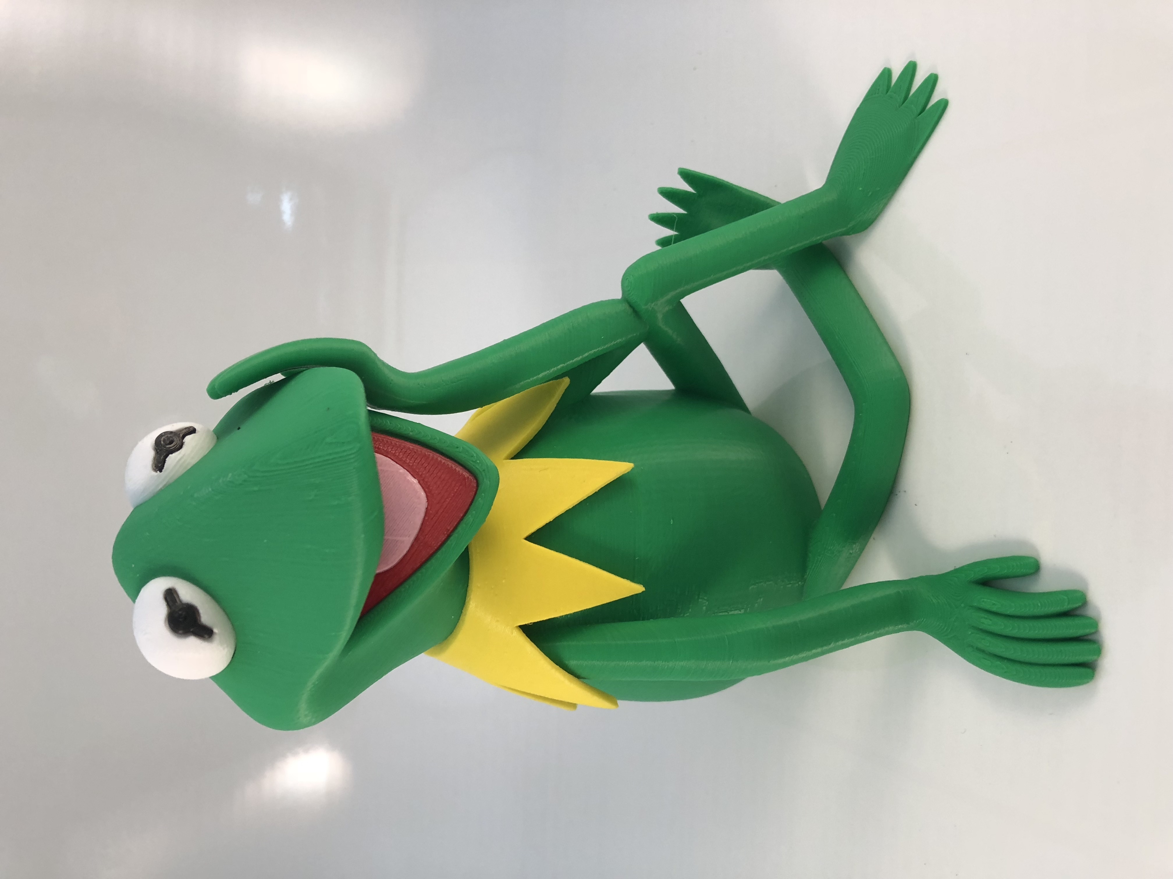 Impresión 3D Rana René • Hecho con una impresora 3D Anet A8・Cults