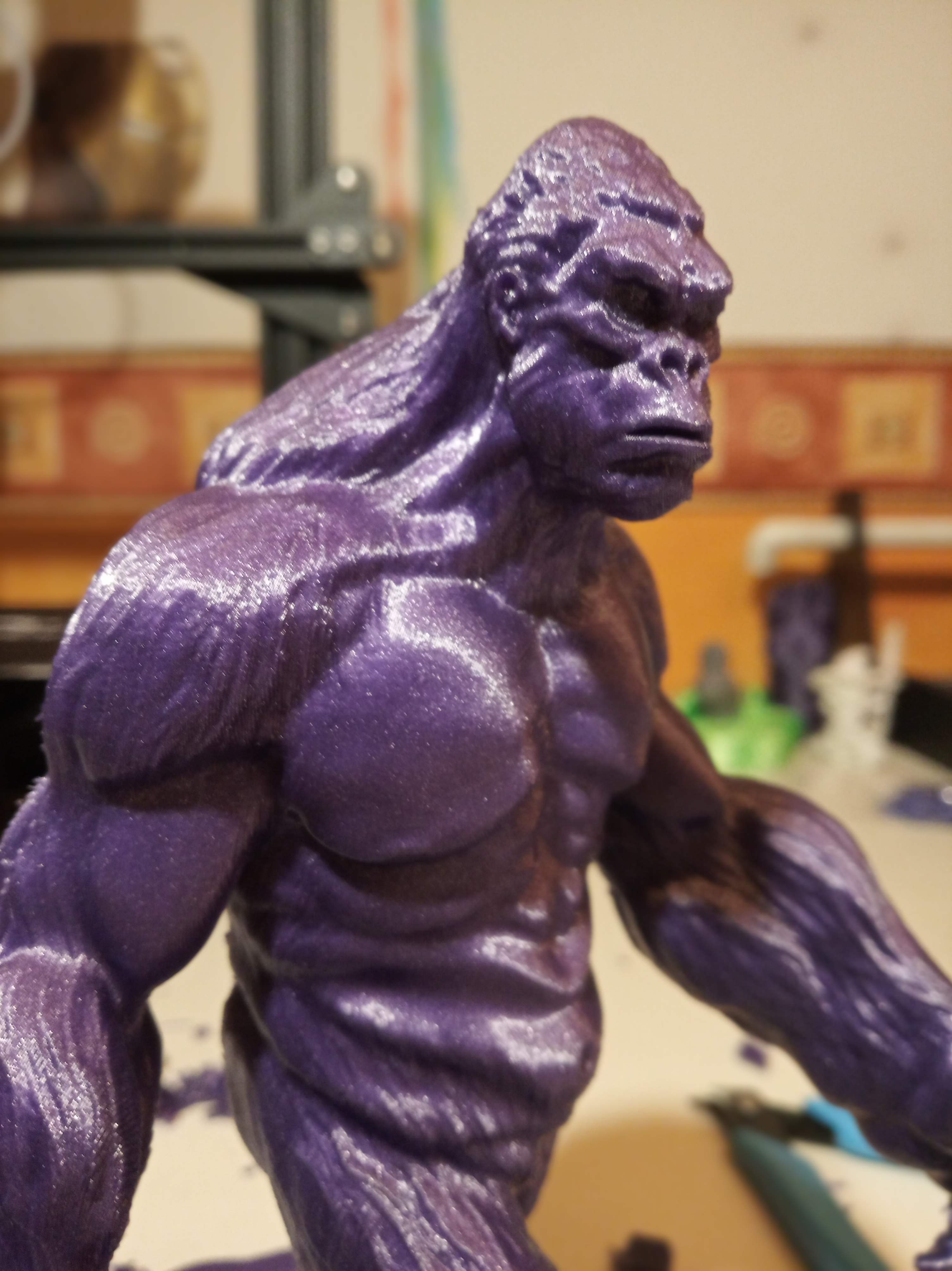 3D printed Yeti • made with Creality Ender3 pro・Cults