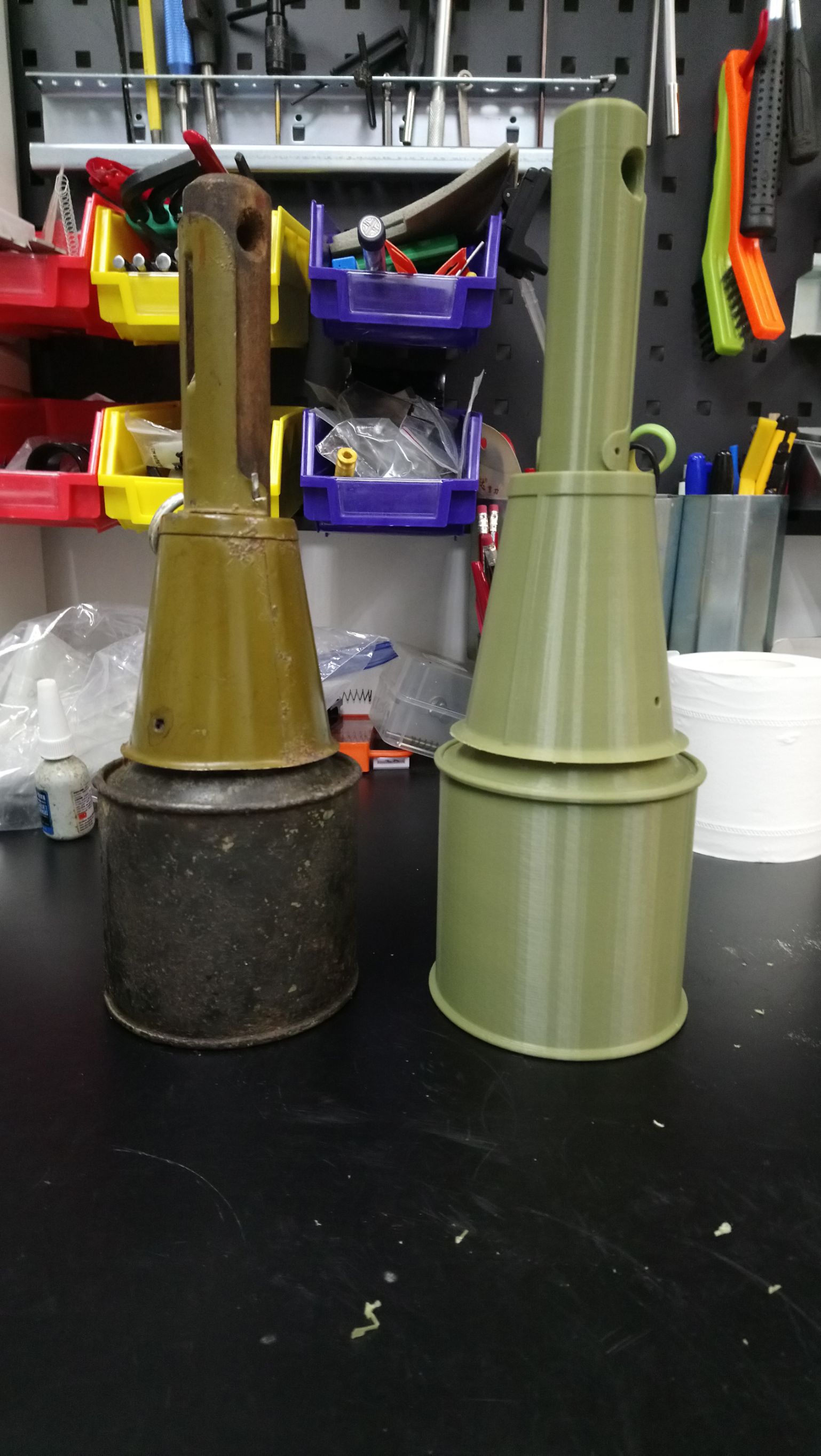 3D printable RPG 43 - soviet anti-tank grenade from World War II • made ...