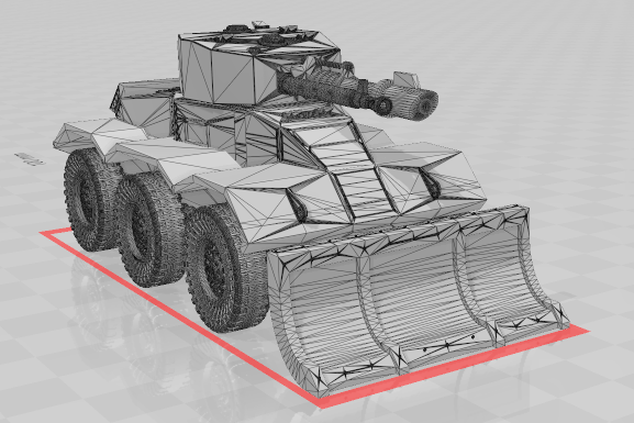 🚗 Armored Recon・Free STL File for ・Cults