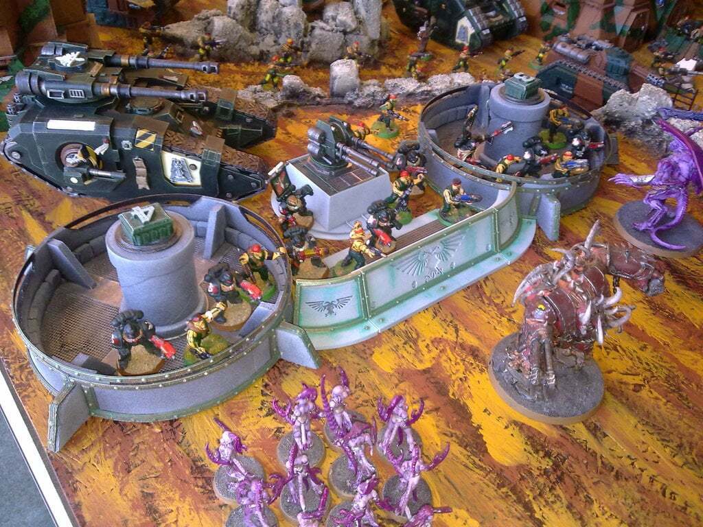 3D printing Imperial Modular Barricade・Cults