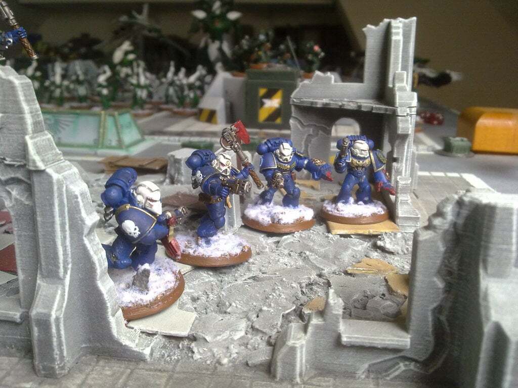 🛰 11 pairs of power armour legs - 28mm heroic・3D Print・Cults