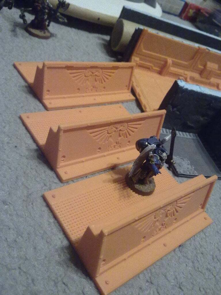 3D printing Imperial Modular Barricade・Cults