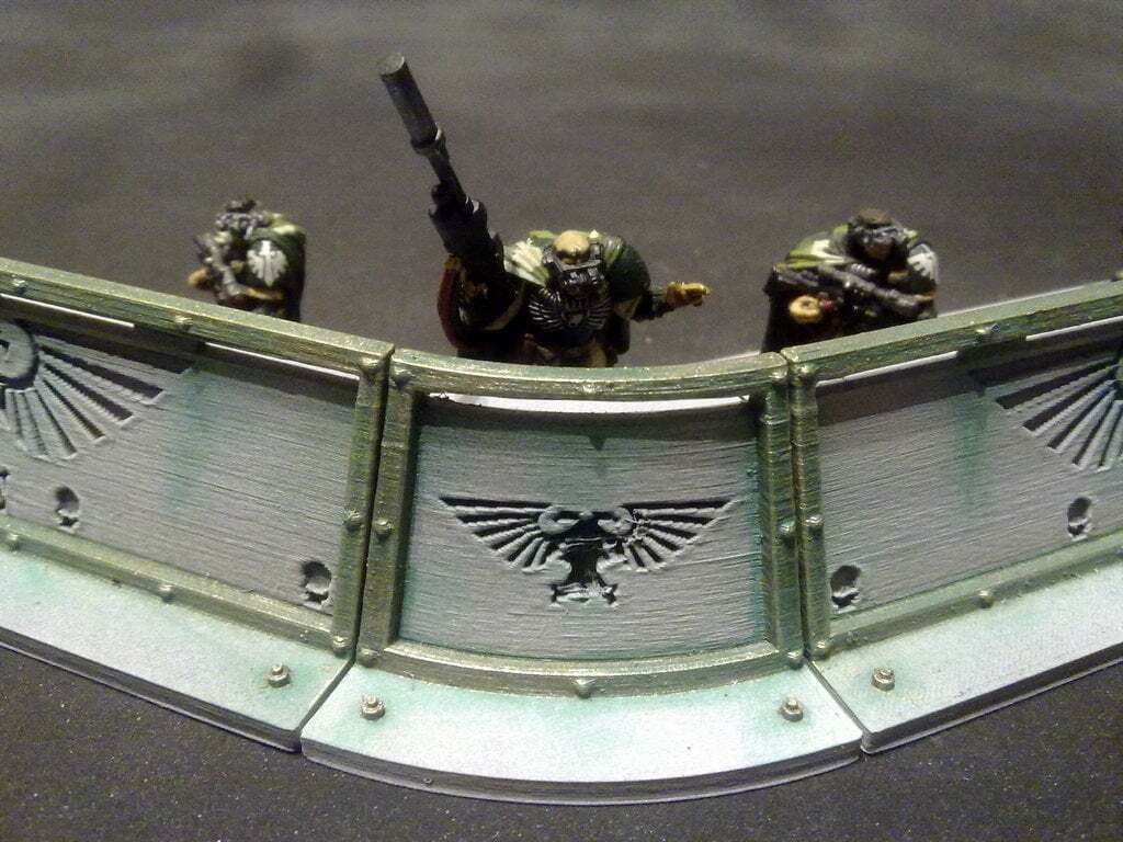 3D printing Imperial Modular Barricade・Cults