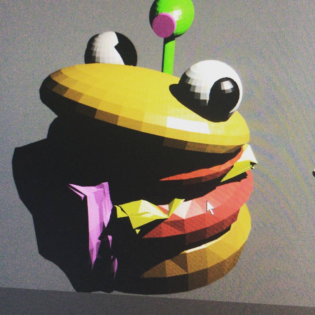 Free STL file fortnite hamburguer . hamburguesa de fortnite. dont ...