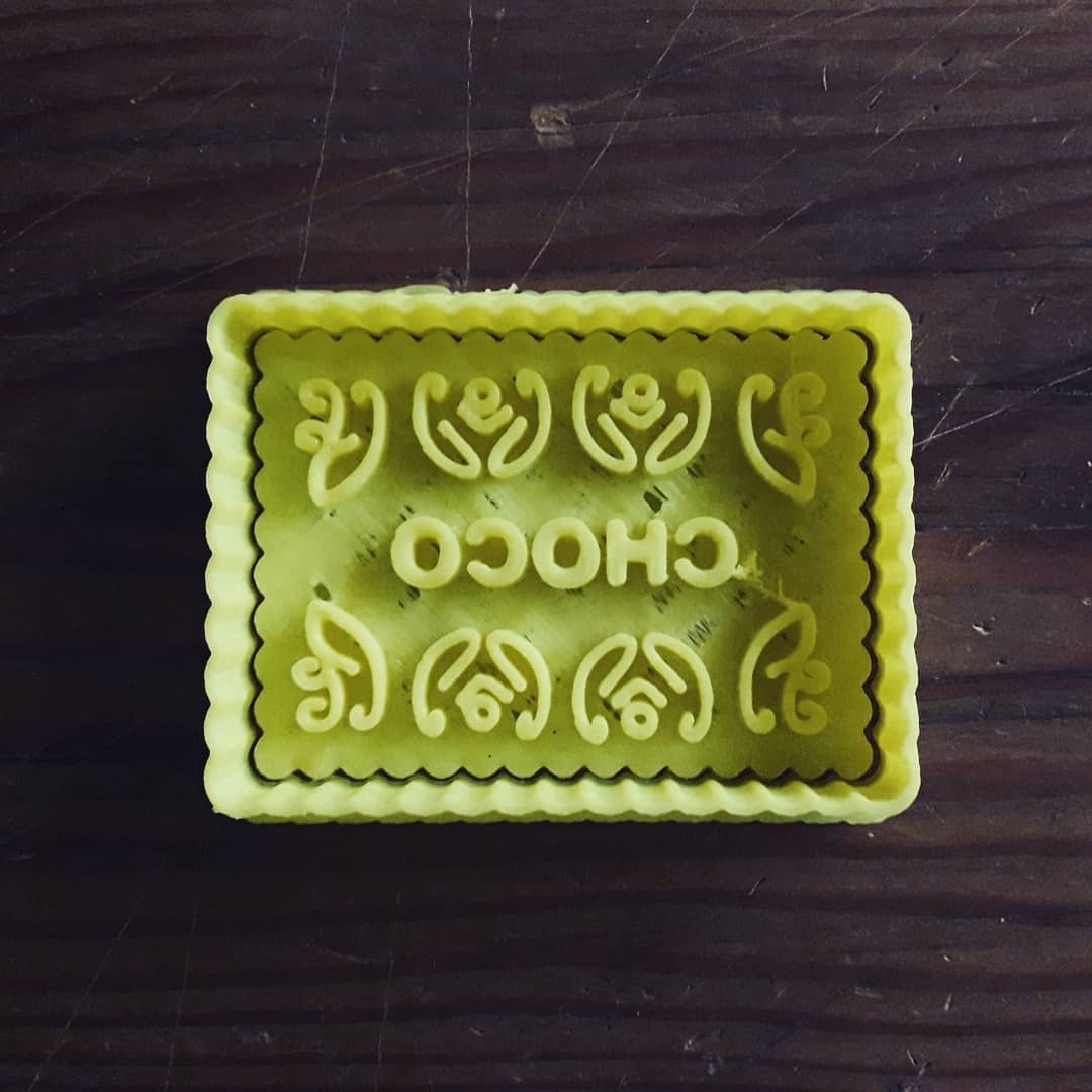 🍪 Cortante cookie cutter chocolina・Archivo STL Gratis para ・Cults