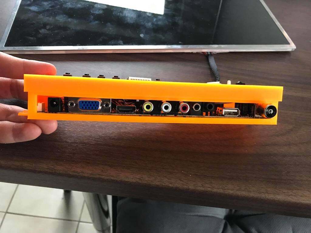 Free STL file [DIY] Monitor control box for old laptop screens 🎛️ ・3D ...