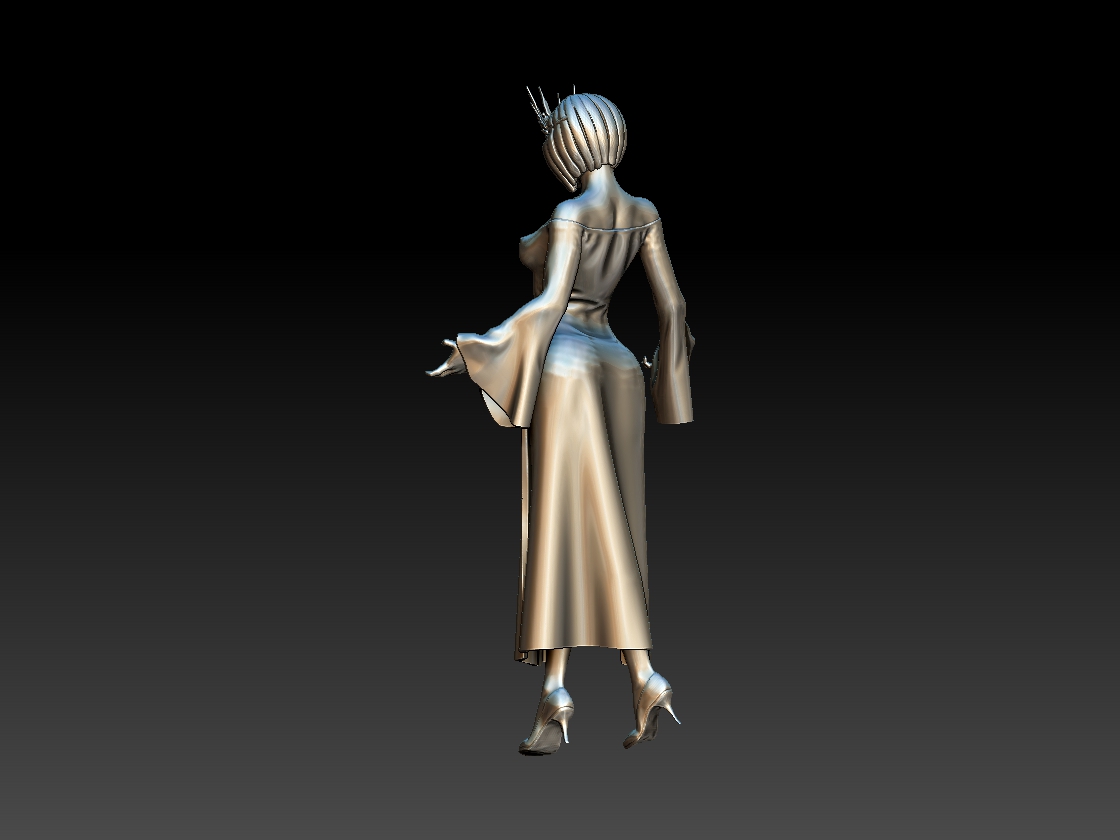 👸 Evil-Queen-01・ STL File for ・Cults