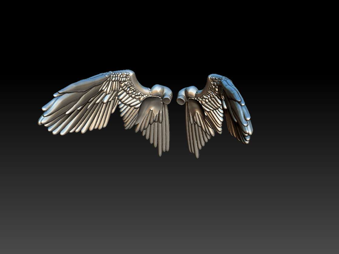 STL file Angel With Wings 👼 ・3D printer model to download・Cults