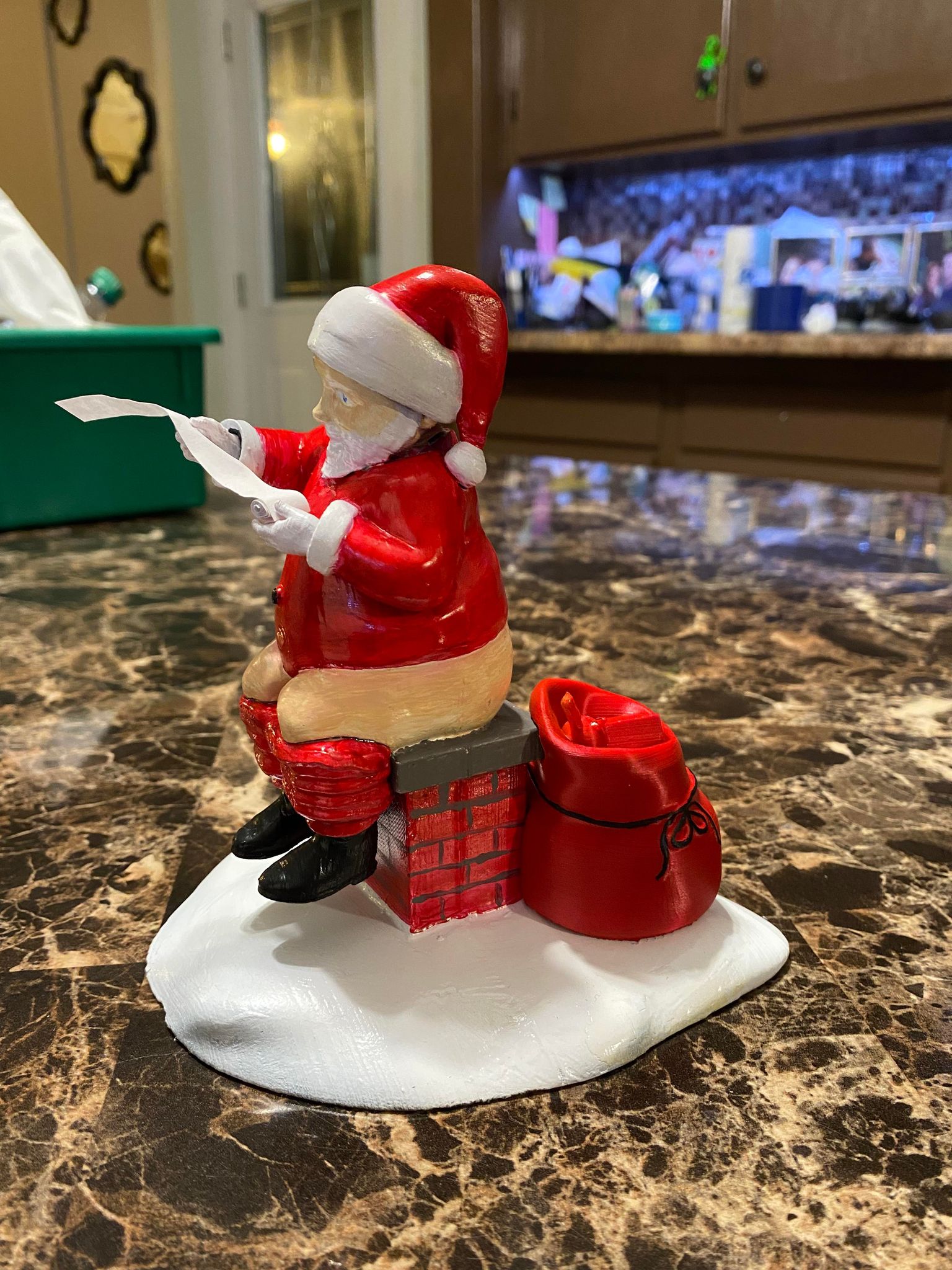 🎅 Pooping Santa・ 3D File for ・Cults