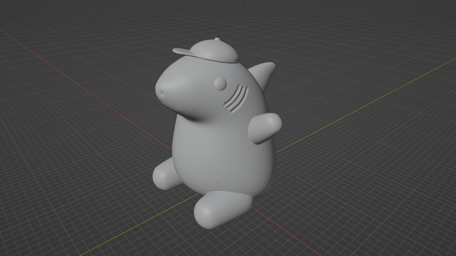 arquivo STL shark bank con gorrito/actualizado 🦈 (OBJ)・objeto para ...