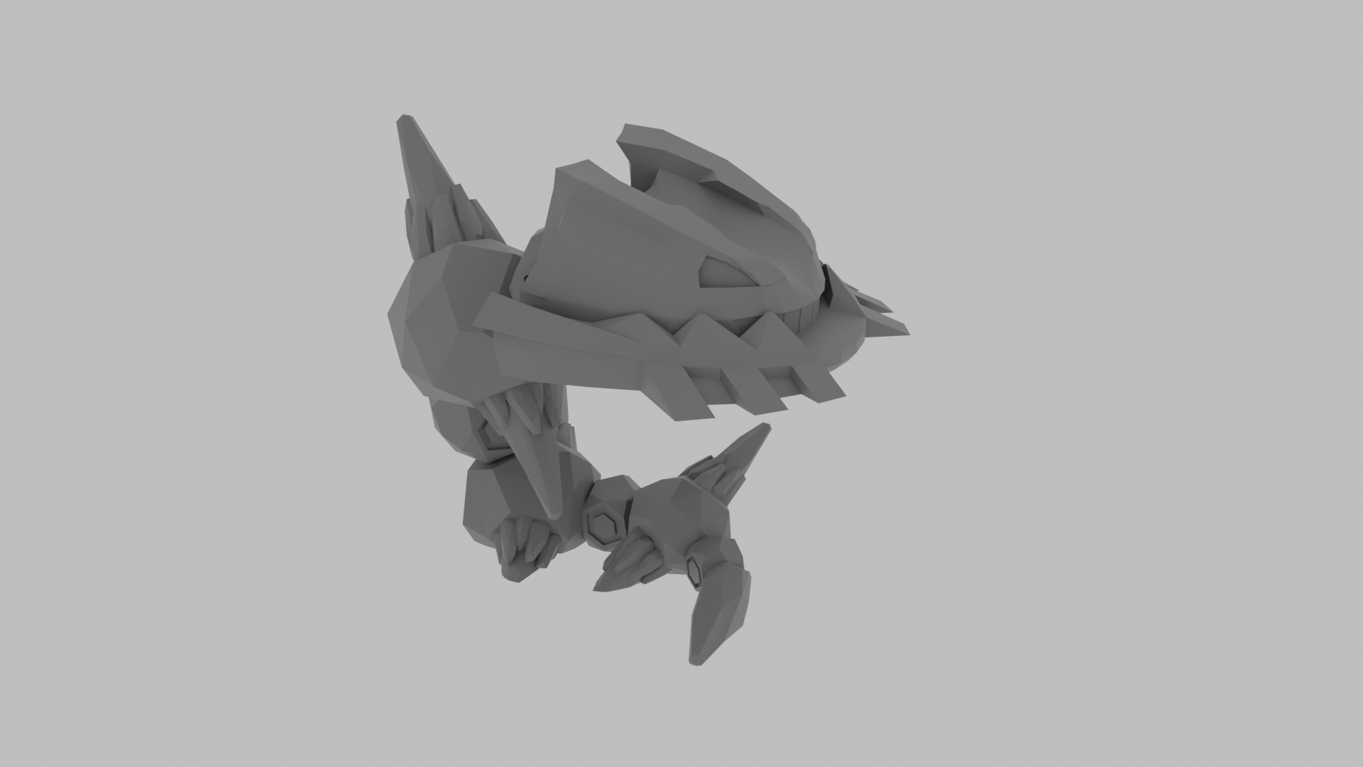 🐉 mega-steelix・ STL File for ・Cults