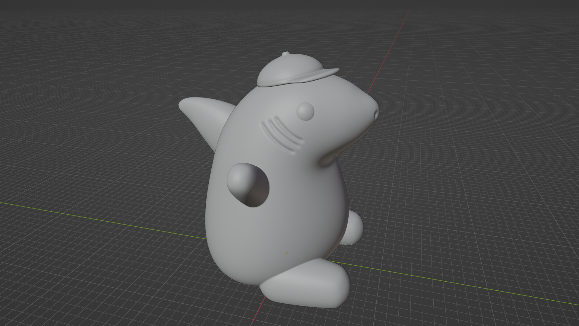 arquivo STL shark bank con gorrito/actualizado 🦈 (OBJ)・objeto para ...