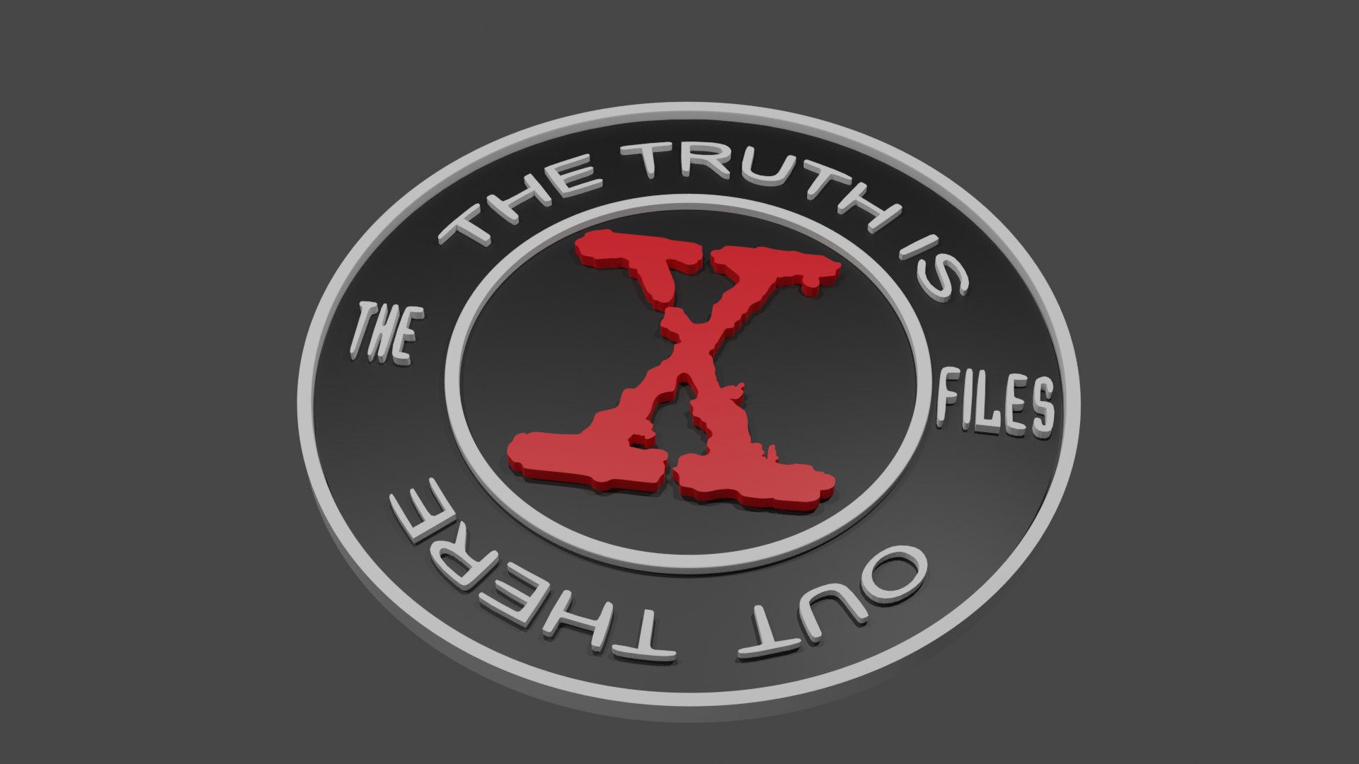 STL file The X-Files 🚩 ・3D printing model to download・Cults