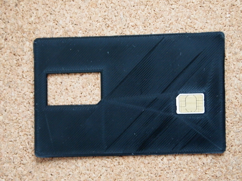 🖥️ Full form smartcard adaptator for standard or nano SIM.・Free STL ...