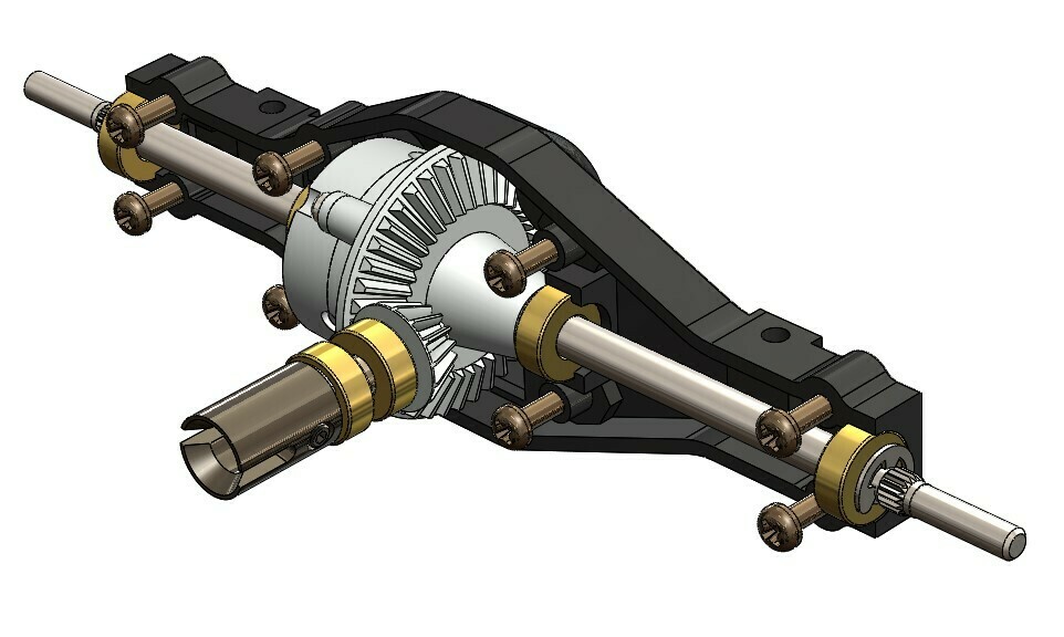 🎲 RC DIFFERENTIAL・ STL File for ・Cults
