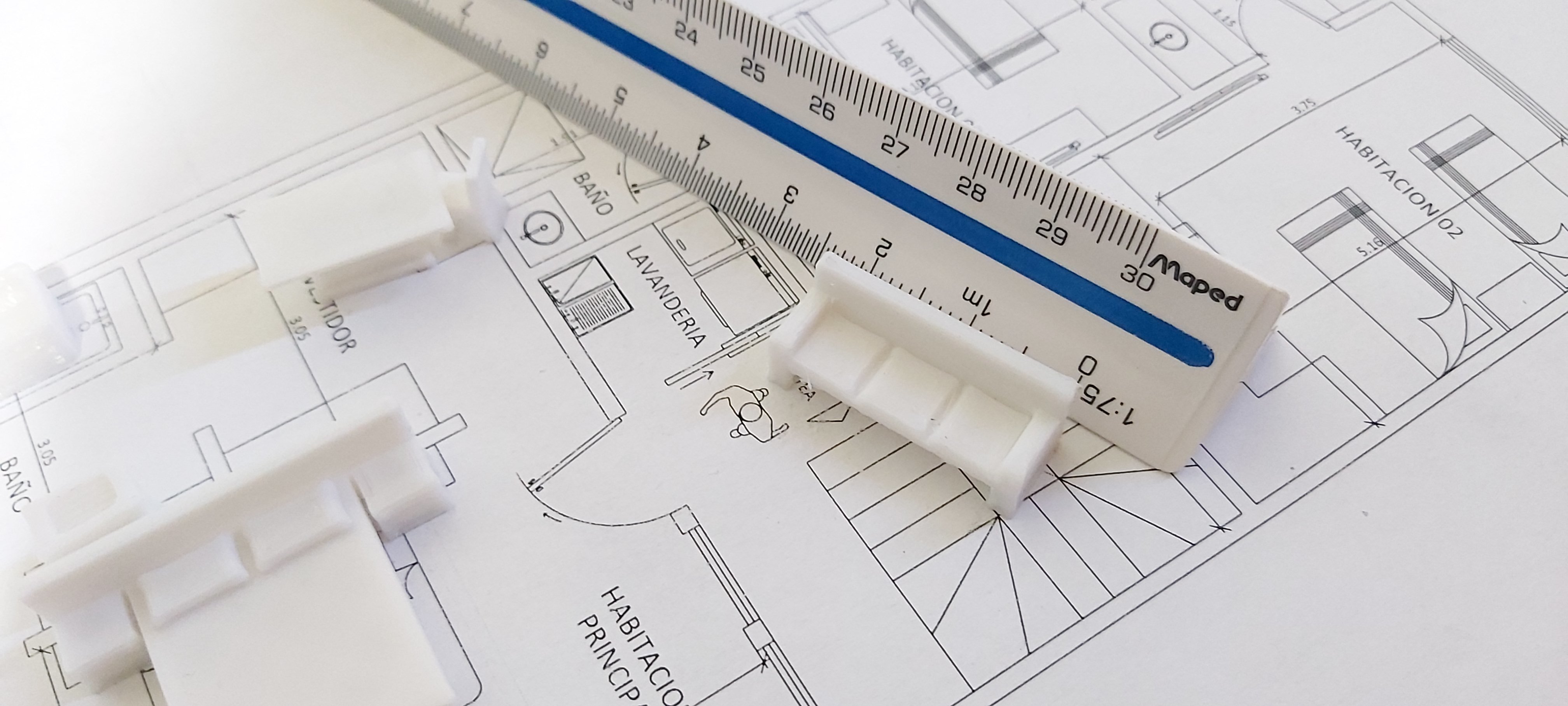 STL file 1-75 scale furniture Architecture 🛏️ ・3D printable model to ...