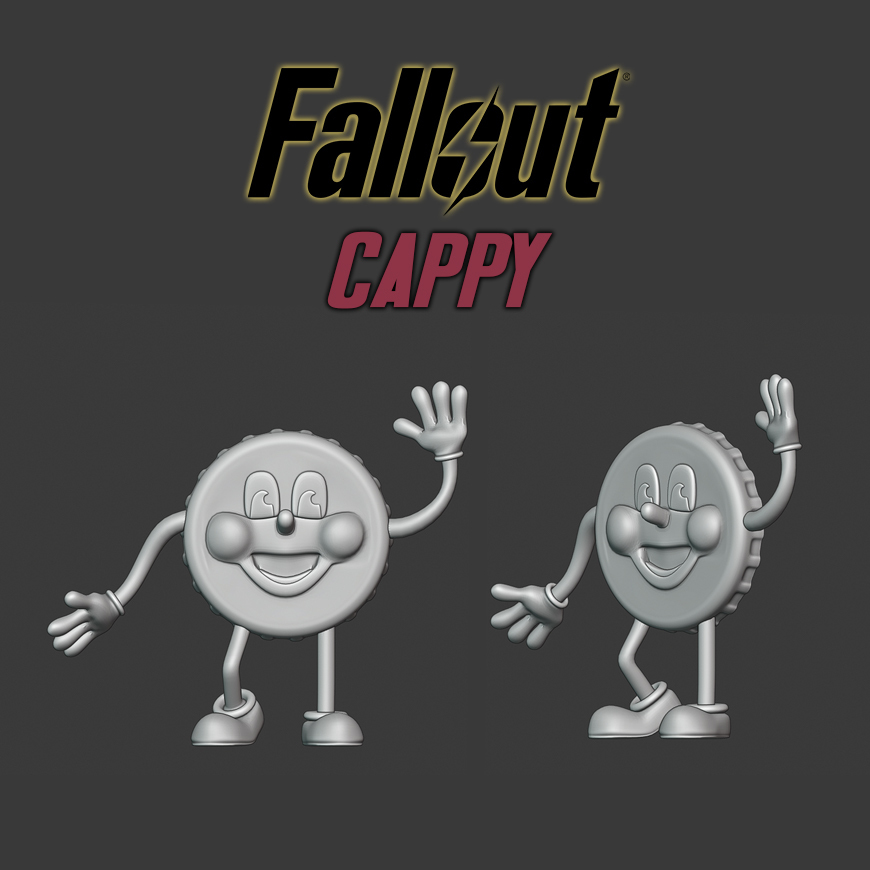 STL file Fallout Nuka World Cappy figure 🗺️ ・3D printable model to ...
